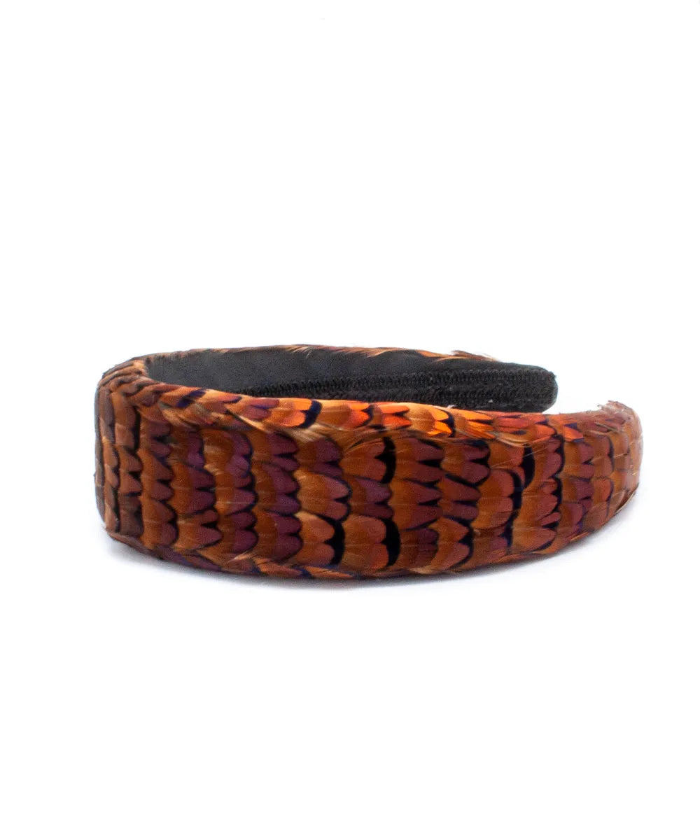 My Fancy Feathers Padded Florence Feather Alice Hair Band – Glaze & Gordon