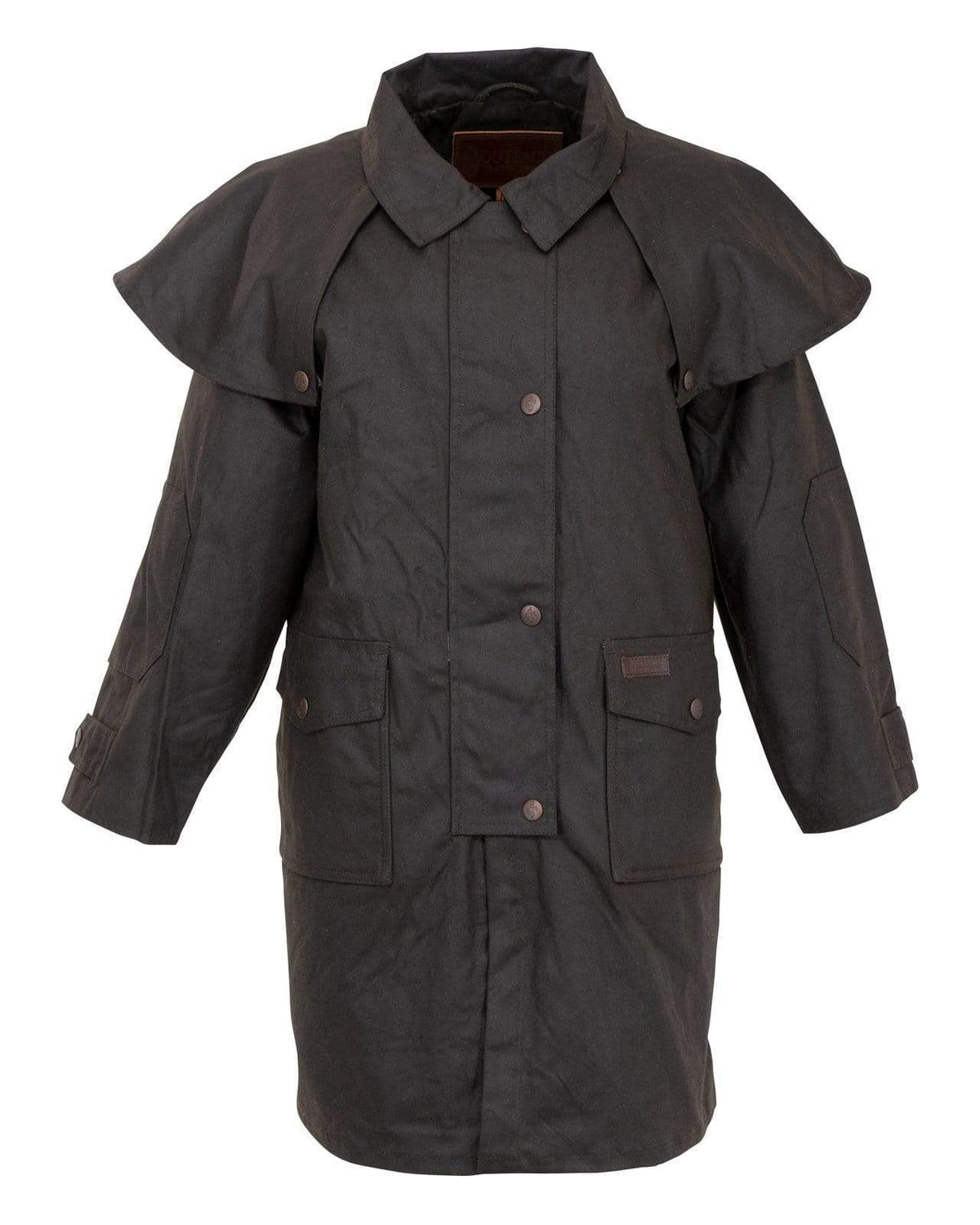Outback Kids Long Oilskin Coat - The Kids Duster – Glaze & Gordon