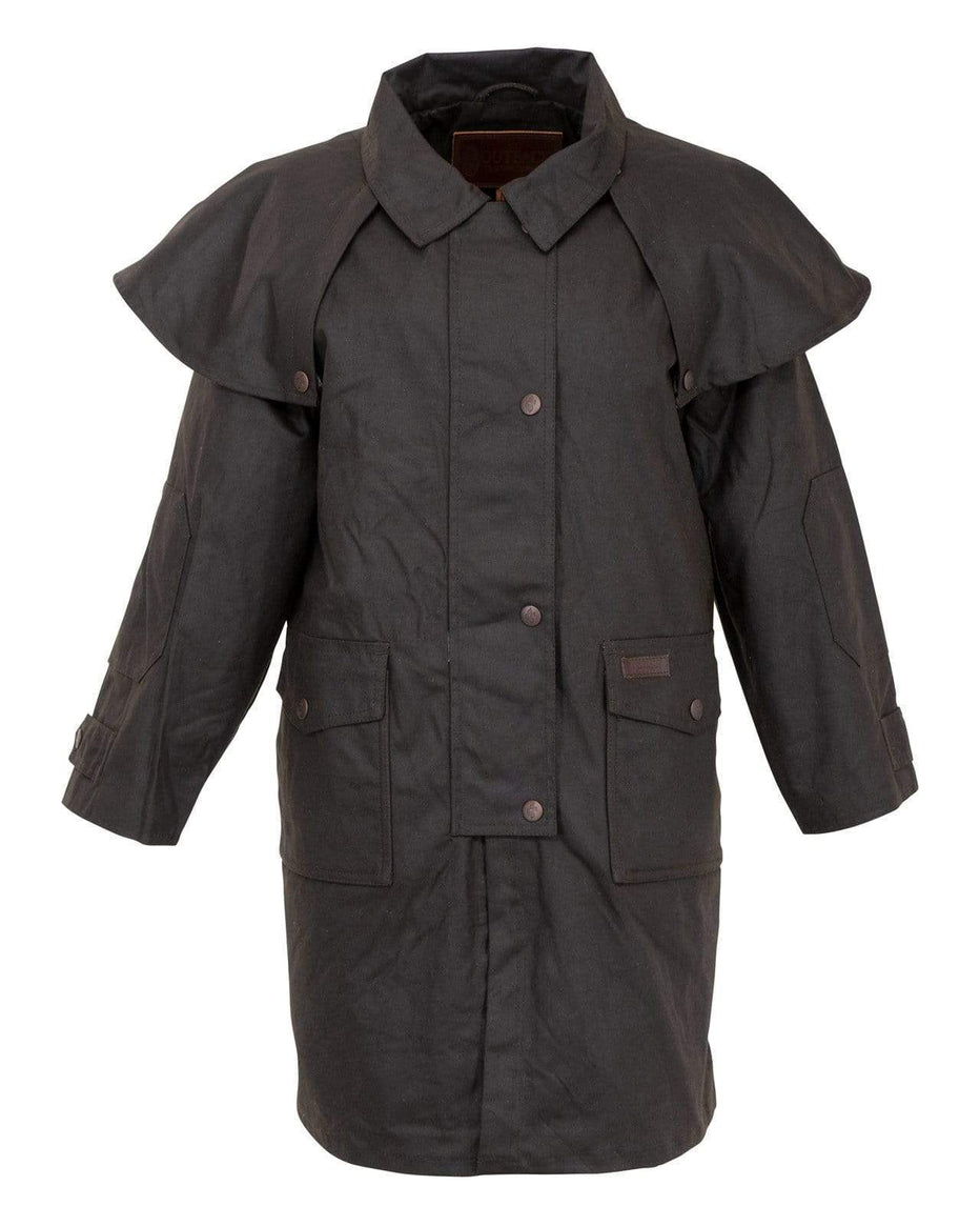 Outback Kids Long Oilskin Coat - The Kids Duster – Glaze & Gordon