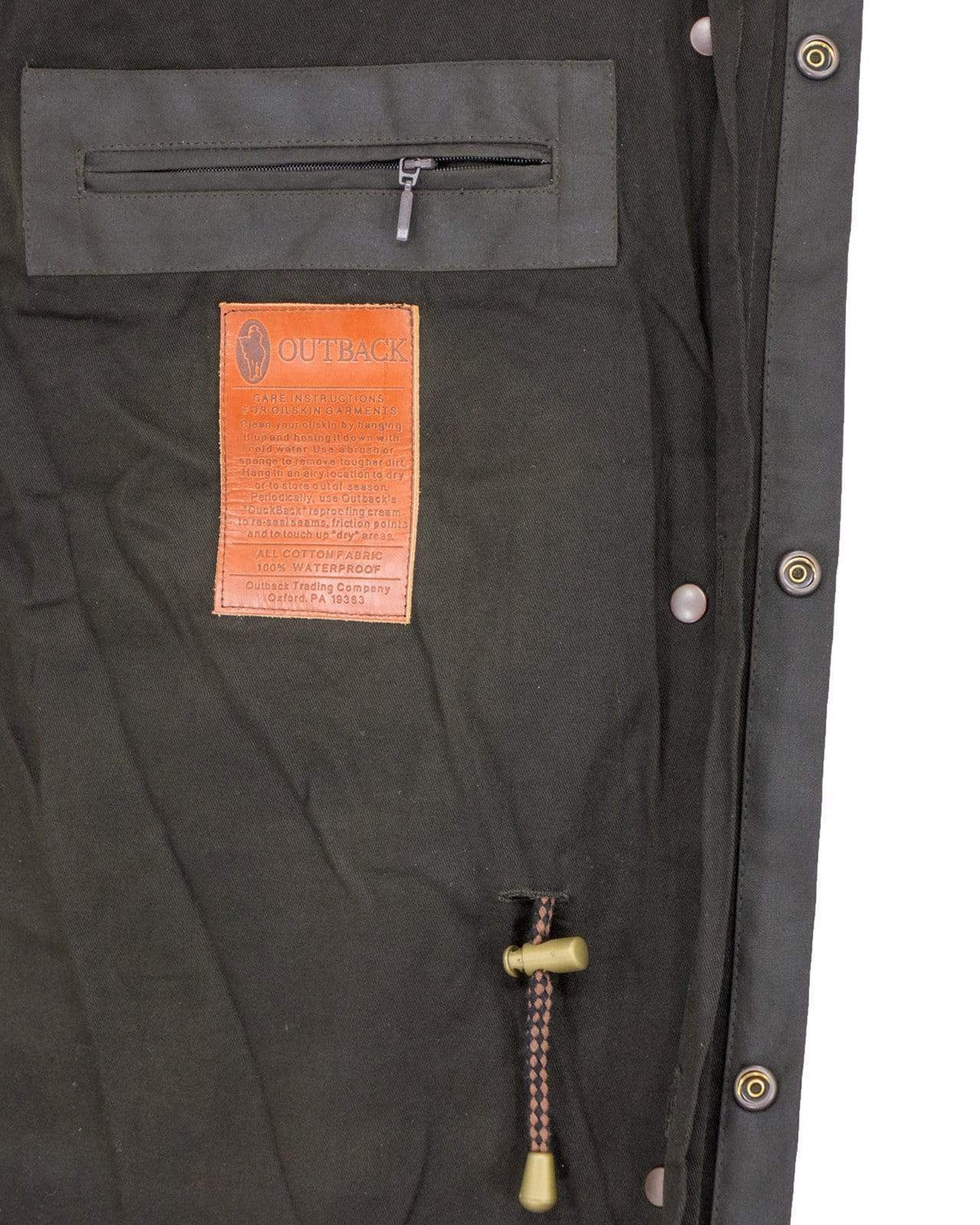 Outback Unisex Long Oilskin Coat - The Low Rider Duster - Brown – Glaze ...